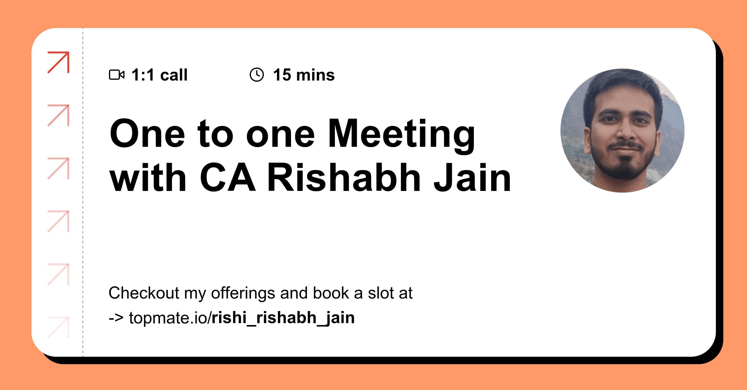 Mentoring with CA Rishi Rishabh Jain with CA Rishi Rishabh Jain